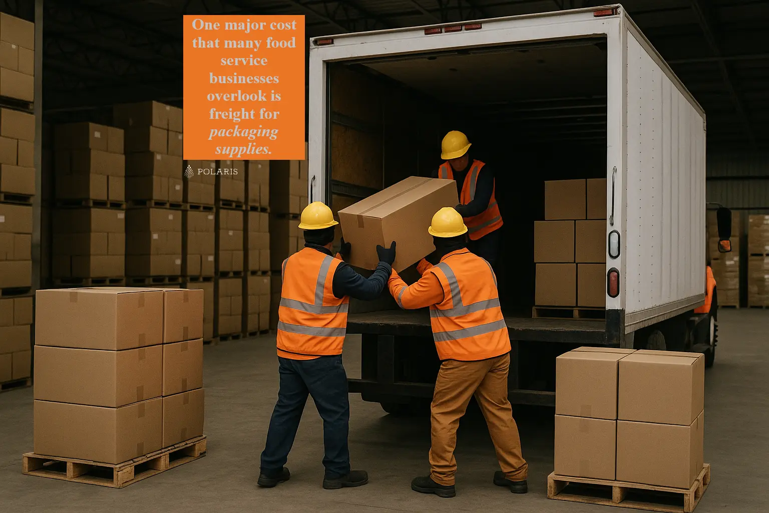 How to Reduce Freight Costs for Food Packaging Supplies. | Polaris